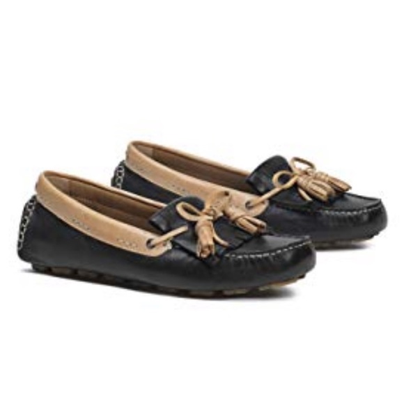 Trask | Shoes | Whimsical Trask Aimee Brown Leather Driver Tassel ...